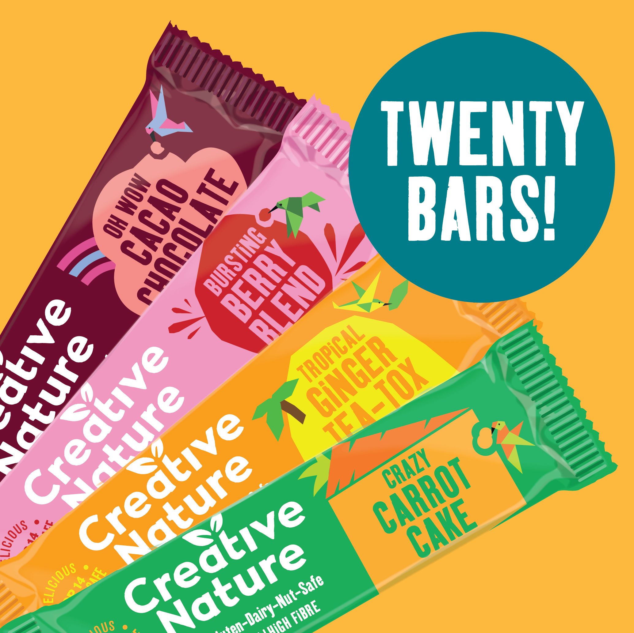 Superfood Snack Bar - Taster Pack - Creative Nature Superfoods